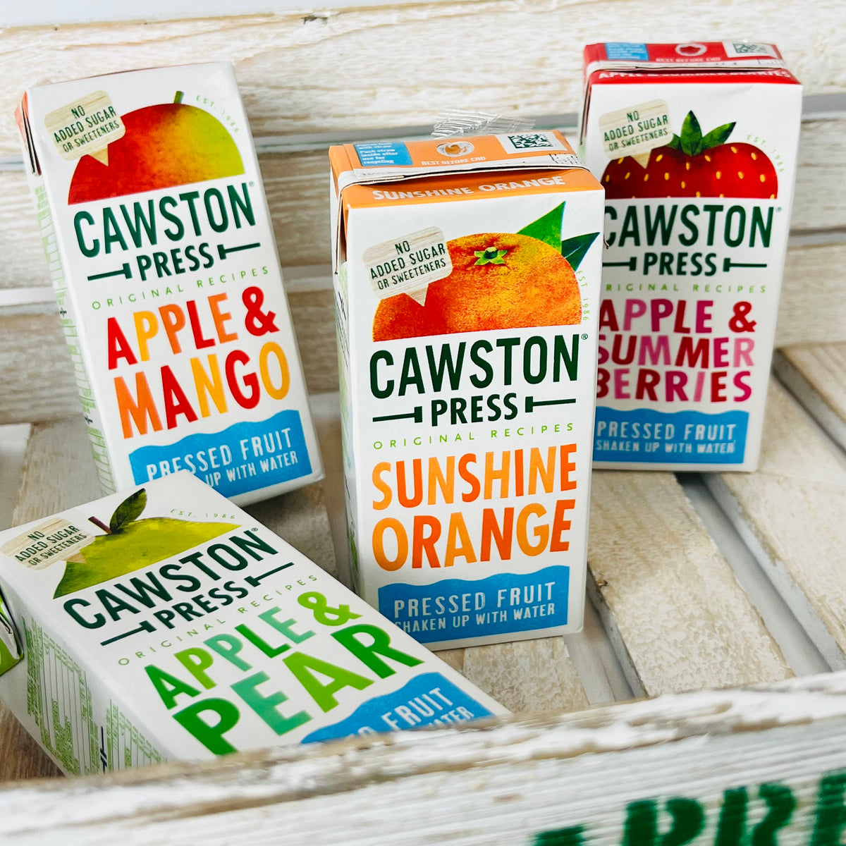 Cawston Press Sunshine Orange Fruit Waters 200ml (18 pack)